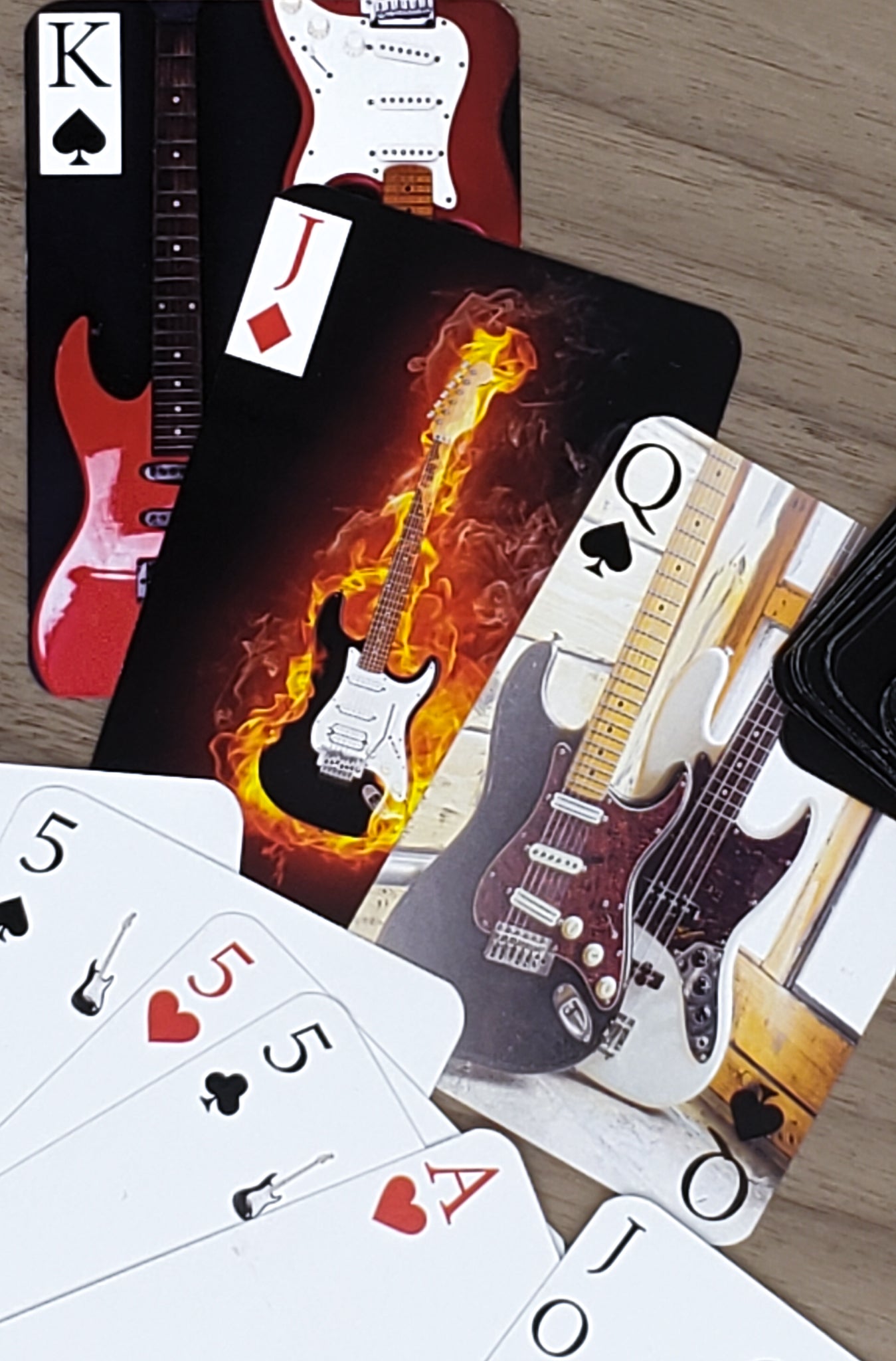 ELECTRIC GUITAR THEME PLAYING CARDS – circlerosse